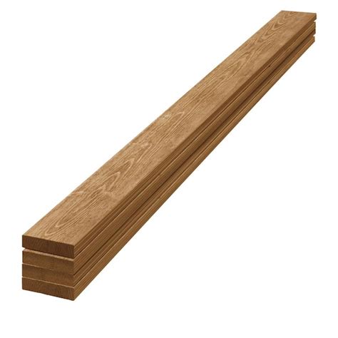 Ufp Edge 1 In X 4 In X 8 Ft Barn Wood Light Brown Pine Trim Board 4