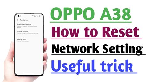 OPPO A38 How To Reset Network Setting Network Problem Fix YouTube