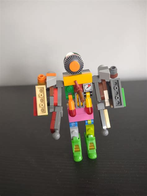 I Was Looking Around And Found These Lego Robots My Little Brother
