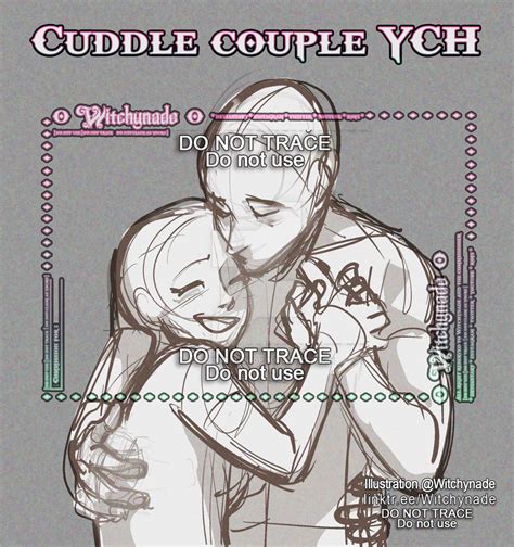 Cuddle Couple Ych Closed By Witchynade Shop On Deviantart