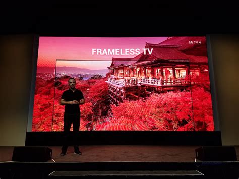 Xiaomi Mi Tv 4 Is A Modular And Ridiculously Thin Tv Ubergizmo