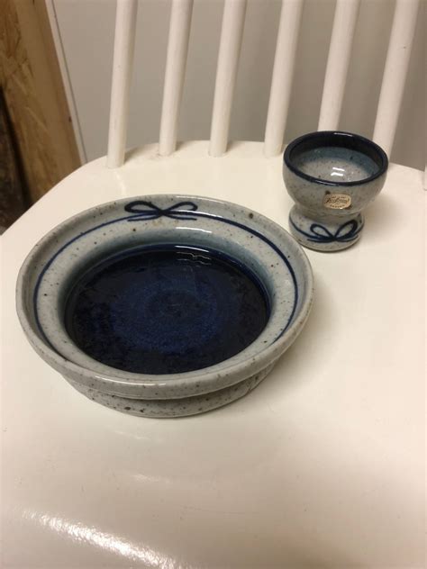 Rörstrand Skål Och Vas Sylvia Lechovius Ateljé Köp På Tradera