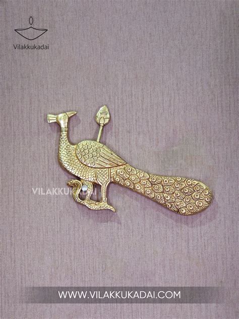 Vel With Peacock Wall Hanging Vel Maaral Symbol Vilakkukadai