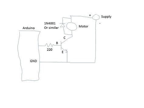 Powering Dc Motor With External Power Motors Mechanics Power And Cnc Arduino Forum