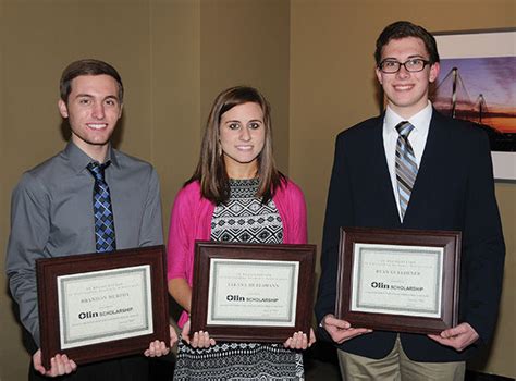 Olin Corporation Awards Scholarships