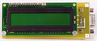 LCD Display On Serial Port With Explanation And Circuit Schematic Electronic Circuit Collection