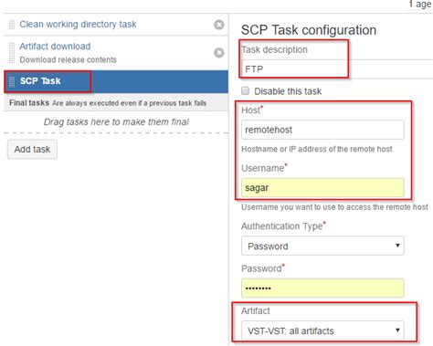adding deployment project in bamboo
