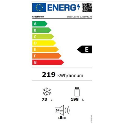 ELECTROLUX Frigorifero Combinato Da Incasso LNS5LE18S Serie 500 ColdSense Low Frost Classe E
