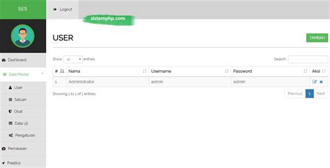 Aplikasi Spk Single Exponential Smooth Sistemphp