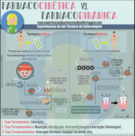 Farmacocinética Vs Farmacodinâmica Experiências De Um Técnico De