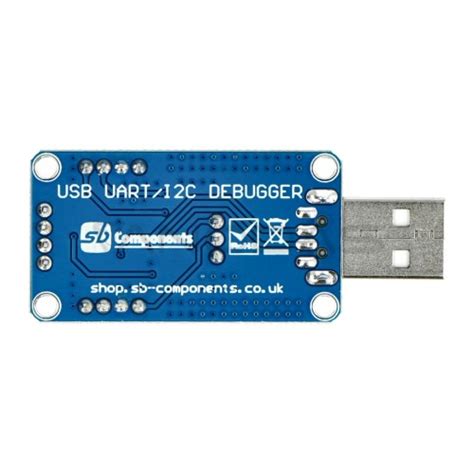 Usb Uart I2c Converter Mcp2221 Usb Plug Sb Components Sku21246