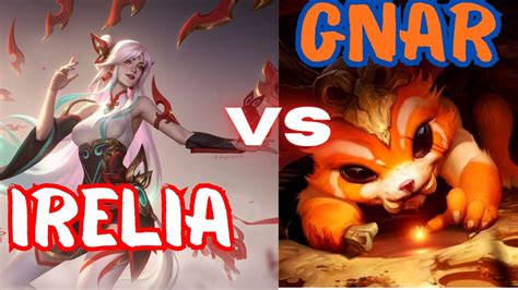 Irelia Vs Gnar Kda 20812 Youtube