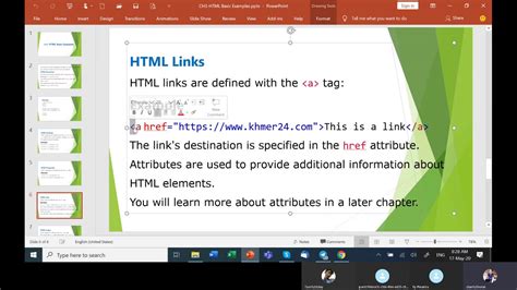 Html Lesson 3 Youtube