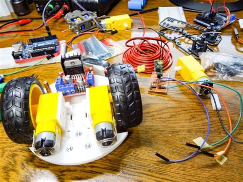 電子工作3DプリントパーツArduinoで動かすスマートカー ロボットカー 製作ノート ぶらりweb走り書き