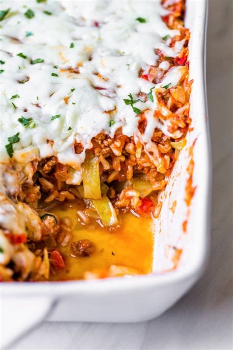 Stuffed Cabbage Casserole Recipe