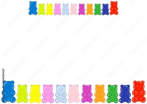 곰젤리 일러스트 곰돌이 일러스트레이션 Illustration Stock Illustration Adobe Stock