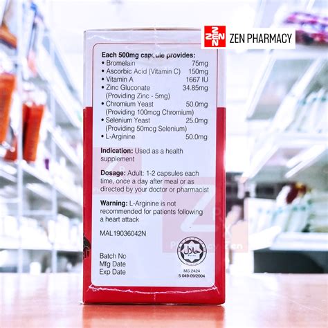 Zen Pharmacy Epigranex Capsules 60s