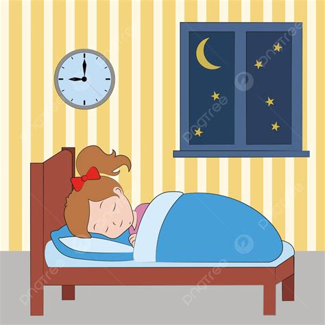 小女孩正在睡覺 童年休息睡覺 向量 童年 休息 睡眠向量圖案素材免費下載，png，eps和ai素材下載 Pngtree
