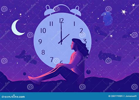 Person With Chronic Insomnia And Sleep Cycle Disruption Generative Ai