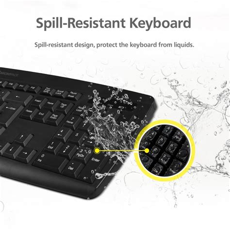 Micropack Compact Wired Keyboard Black K206 Ayoub Computers Lebanon