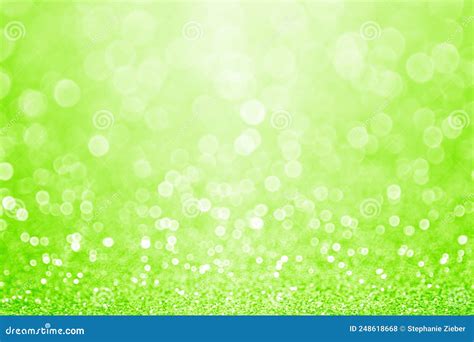 Lime Neon Green Sparkly Glitter Birthday Background Or Confetti Bling