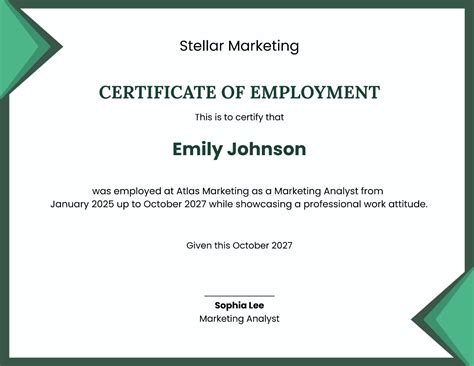 Free Experience Certificate Templates Experience Certificate Format Doc Free Download For