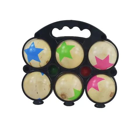 New Design Custom Bocce Ball Game Pine Wood Boccia Set Toys Set And