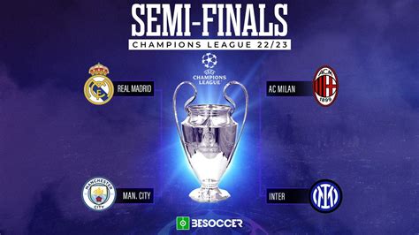 These Are The Teams Qualified For Champions League Semi Finals