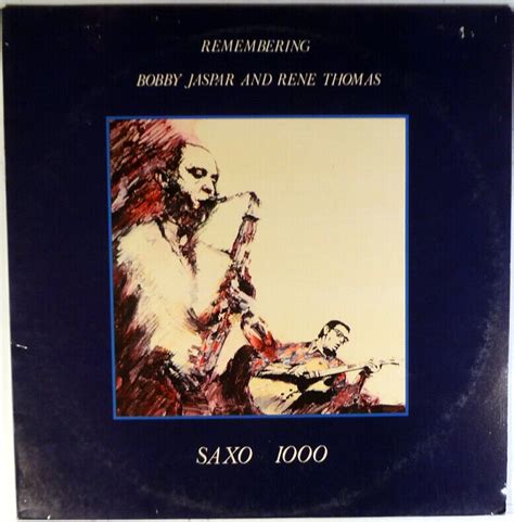 Jacques Pelzer Saxo 1000 Remembering Bobby Jaspar And Rene Thomas Bdn Stereo Lp 4647234560