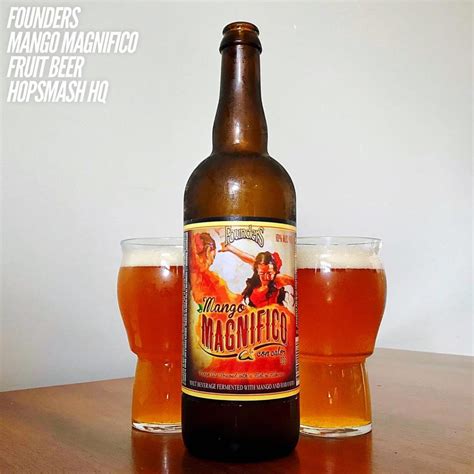 Founders Mango Magnifico Fruit Beer Hopsmash