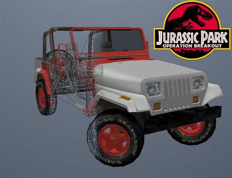 Jeep Wrangler Fixed Image Jurassic Park Operation Breakout Mod For