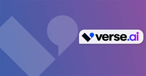 Verse Announces Rebrand To Verse Ai Verse Ai