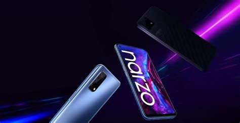 Les smartphones Realme Narzo vont conquérir l étagère du milieu Il y a
