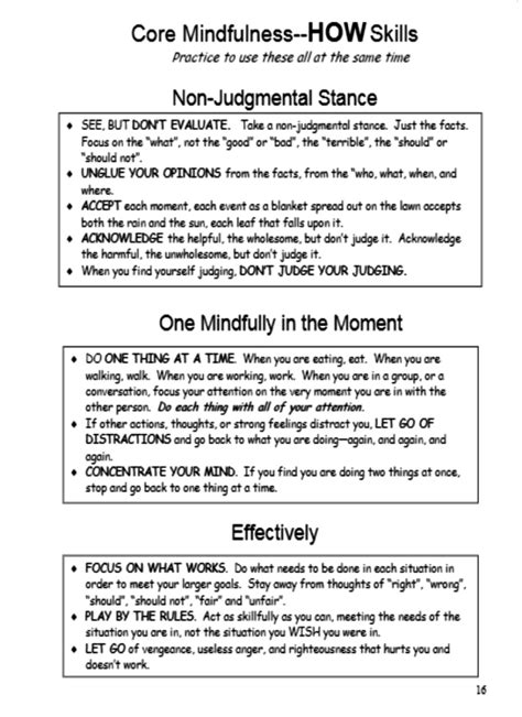 How Skills DBT SKILLS APPLICATION SELF HELP In Dbt Skills Dbt DBT Worksheets