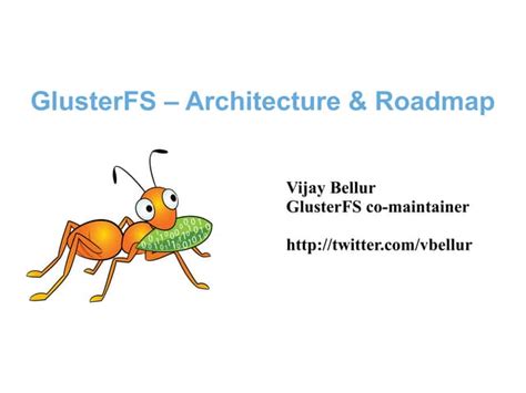 Glusterfs Architecture And Roadmap Linuxcon Eu 2013 Ppt