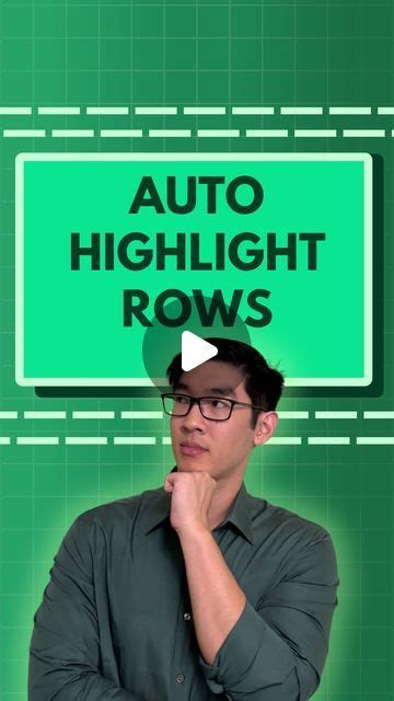 Grant Huang On Instagram Auto Highlight Rows And Columns In Excel