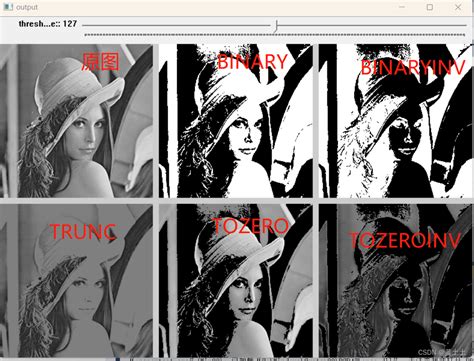 Opencv入门（10） 阈值与线性滤波及卷积边缘处理opencv 线性滤波 Csdn博客