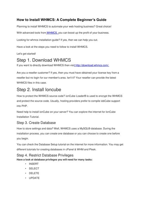 PPT How To Install WHMCS A Complete Beginners Guide PowerPoint Presentation ID