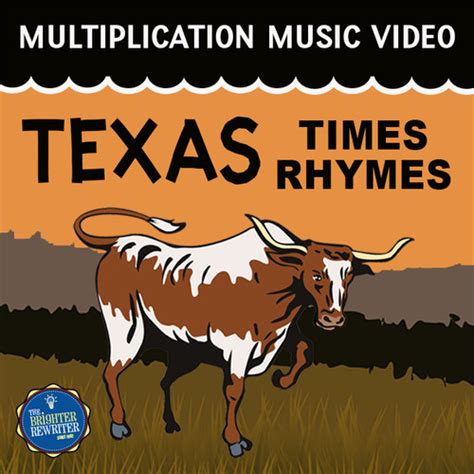 Multiplication Rhymes Music Video Texas Theme By The Brighter Rewriter