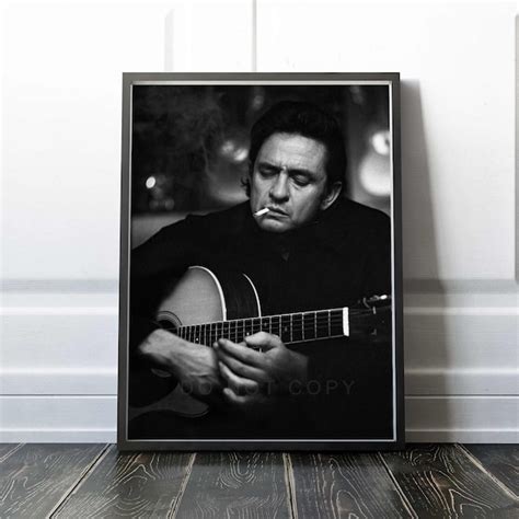 Johnny Cash Poster Etsy