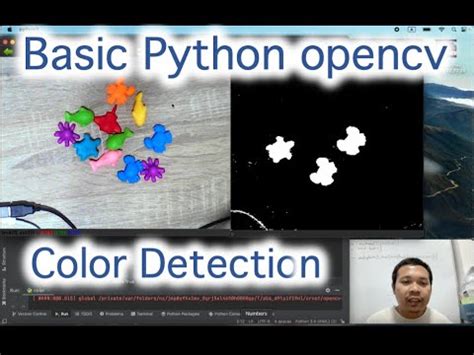 Image processing basic Python opencv ep Color Detection ตรวจจบวตถสตางๆ YouTube