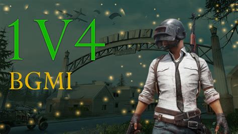 1v4 Bgmi Gameplay Youtube