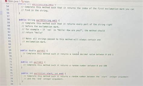 Solved There Is A Class With Methods Methods Are Called Chegg