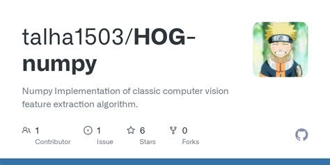Github Talha1503hog Numpy Numpy Implementation Of Classic Computer Vision Feature Extraction