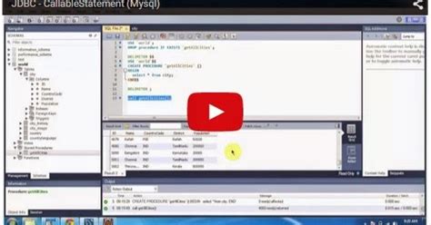 Java Ee Jdbc Callablestatement Mysql