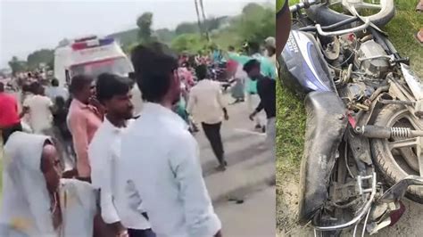 Tragic Accident On Rakhi In Varanasi Husband Wife And Daughter Riding