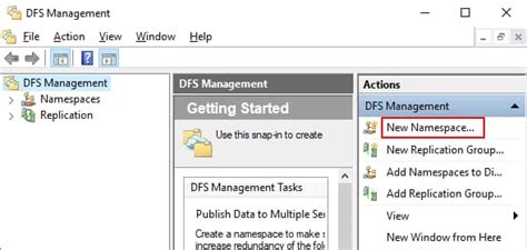 how to configure dfs replication for windows server