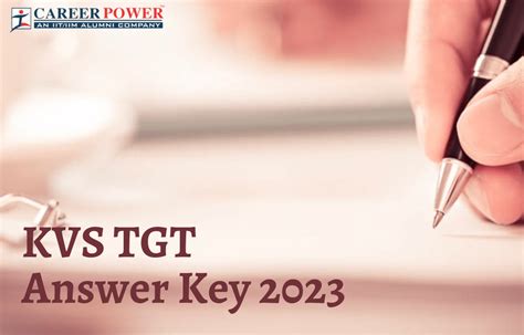 Kvs Tgt Answer Key 2023 Out Last Date Extended To Raise Objection