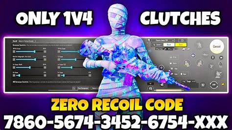 Bgmi Sensitivity Settings Bgmi Sensitivity Code 🔥 Today Bgmi 4