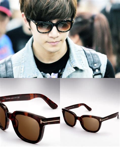 Tom Ford Campbell Sunglasses In Dark Havana Brown
